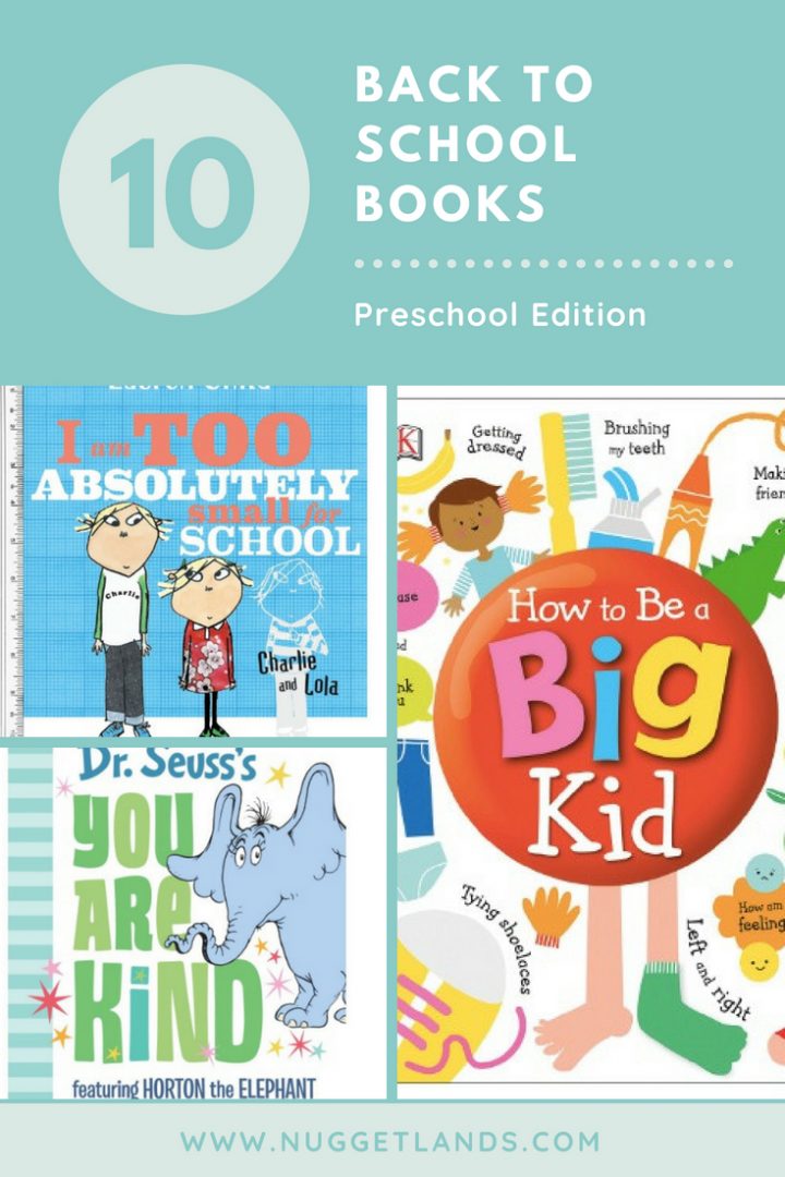 10 Best Back to School Books for Preschoolers | Nuggetlands